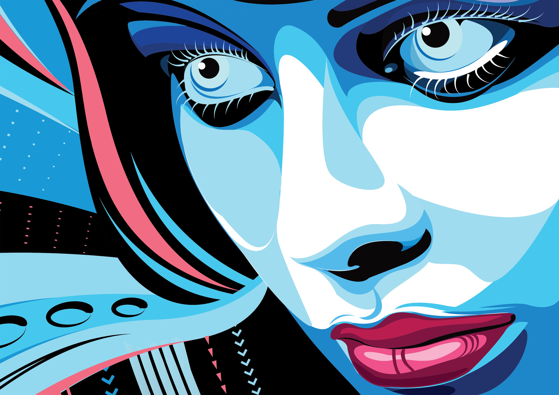 Milan Markovic - Blue girl