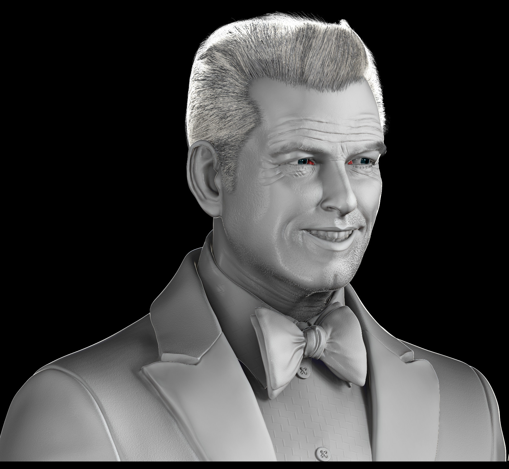 ArtStation - Pierce-Brosnan By Avinash chandel