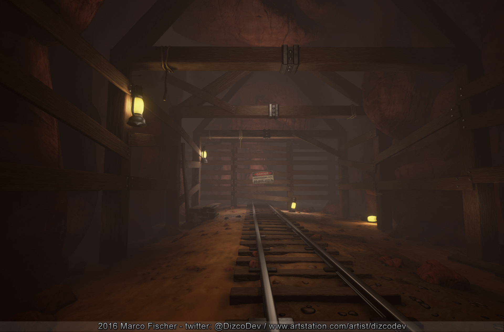 ArtStation - Old Mine - Environment