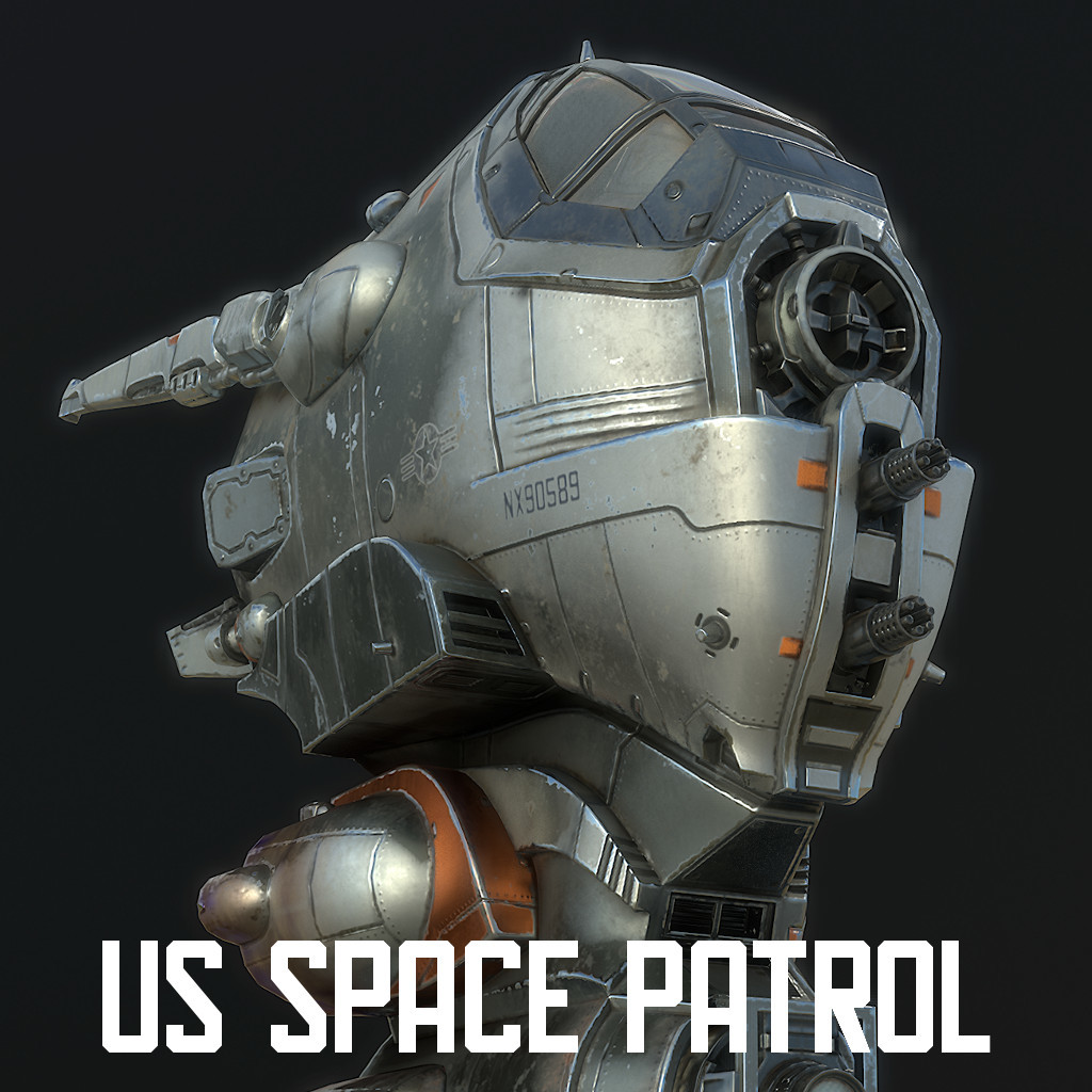 ArtStation - US Space Patrol