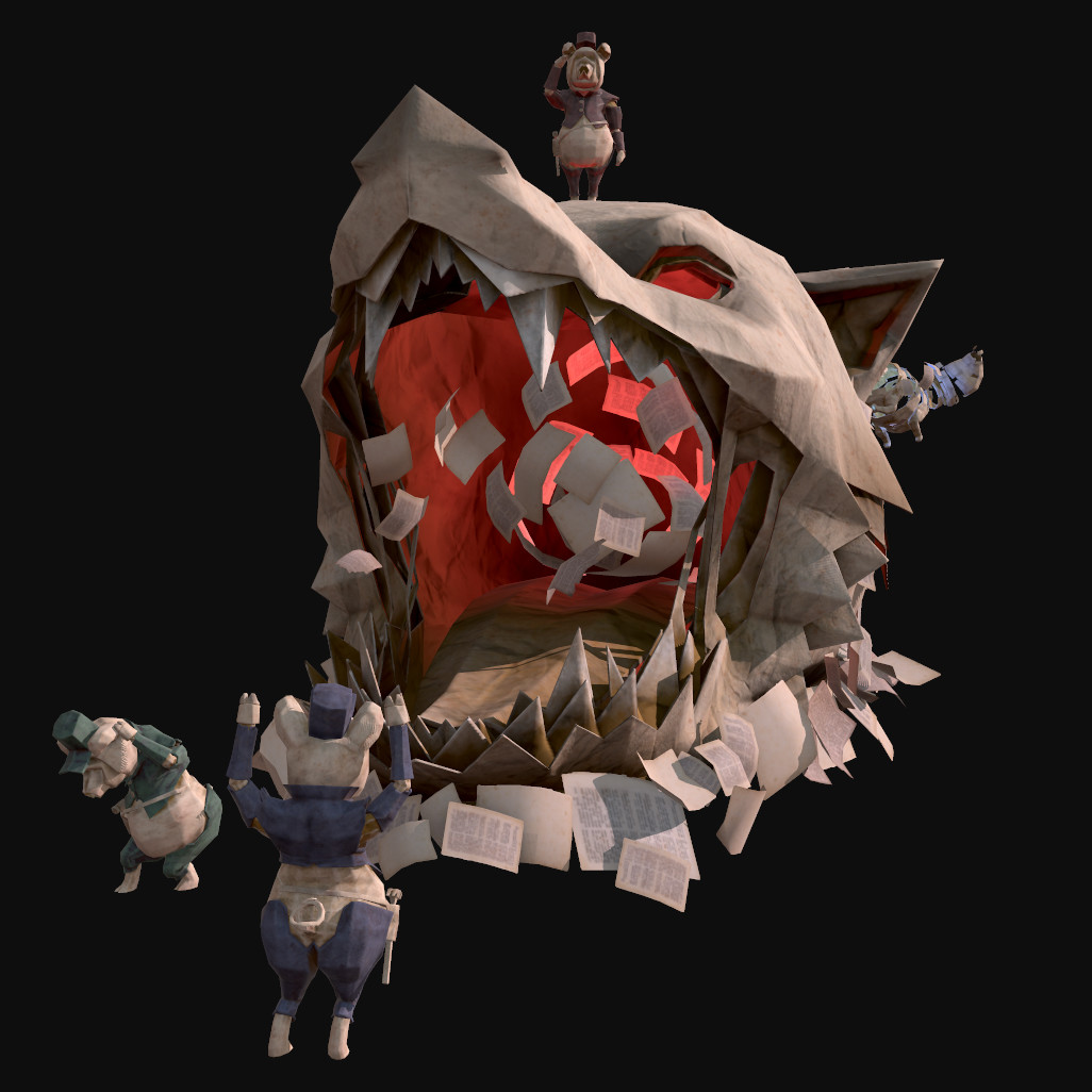 ArtStation - Paper characters