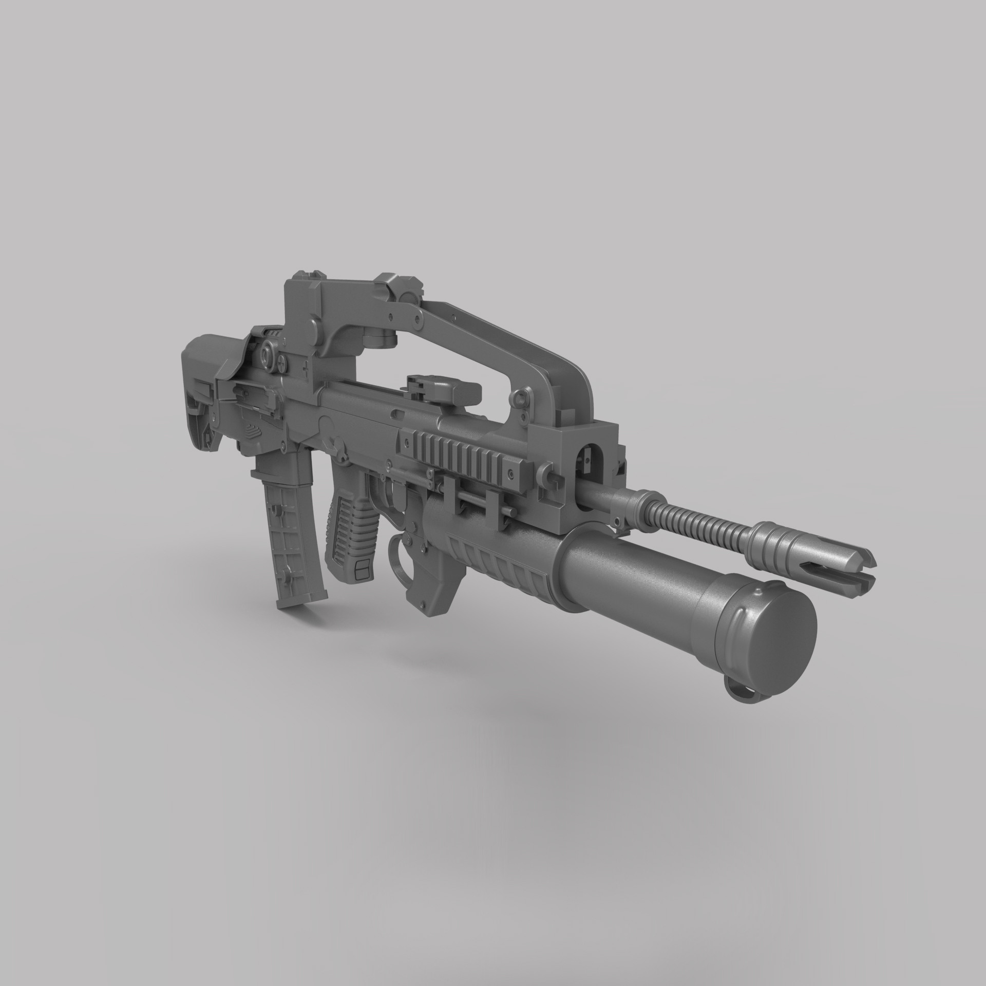 ArtStation - VHS-D2_High Poly