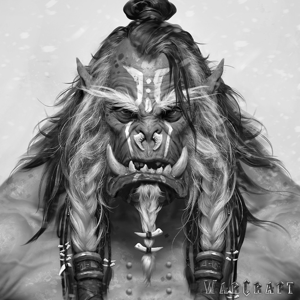 ArtStation - The Art of Warcraft Film - Frostwolf Shaman Elder