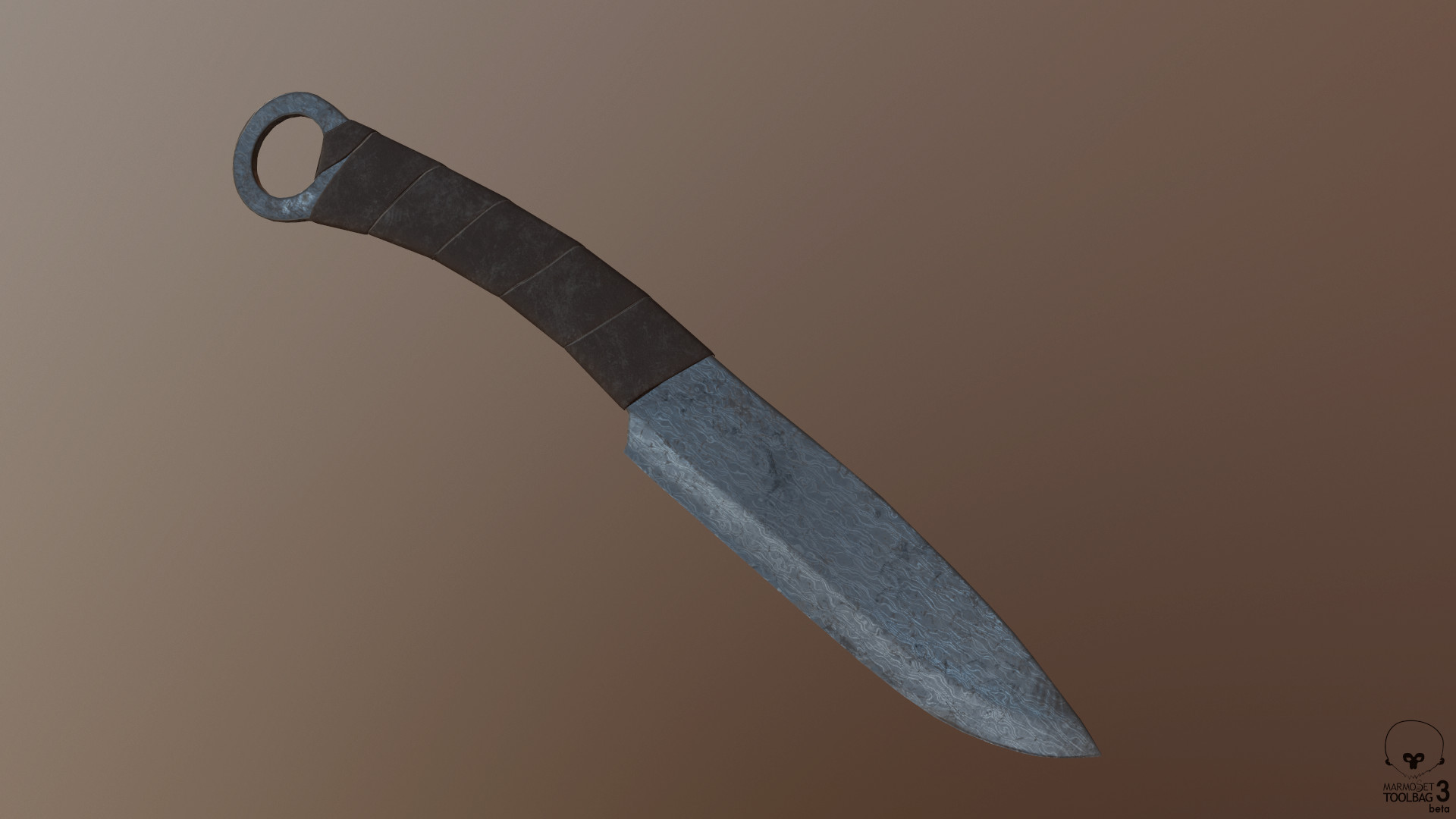 ArtStation - Damascus Knife