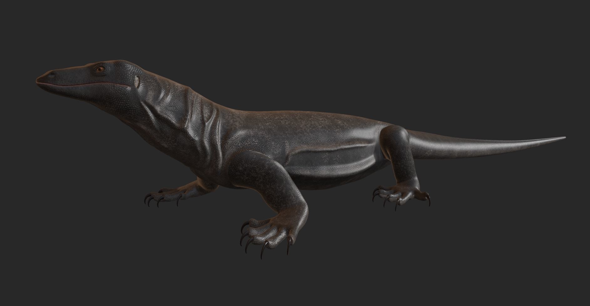 ArtStation - monitor lizard