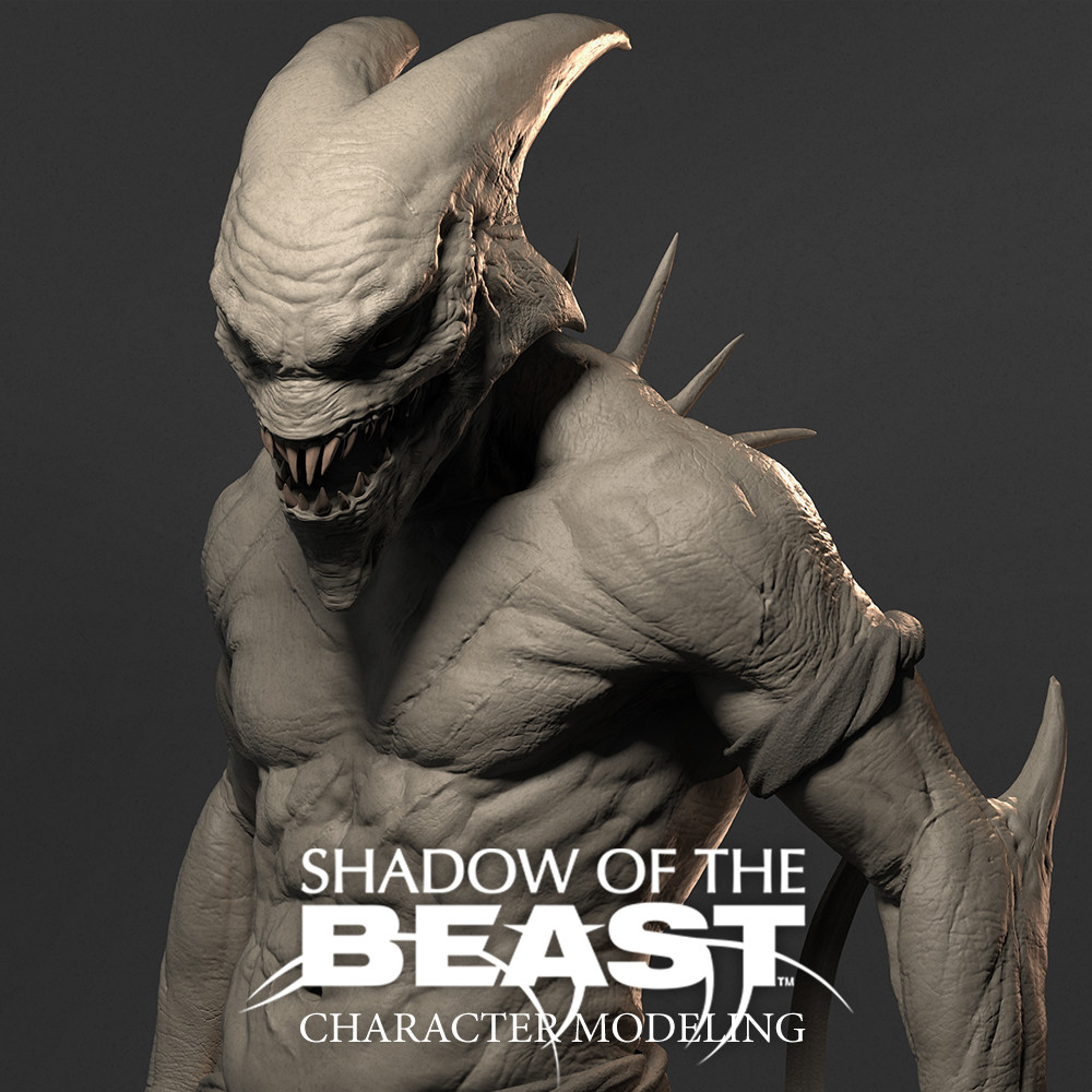 ArtStation - Shadow Of The Beast Character Modeling