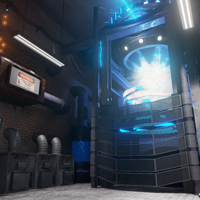 ArtStation - Half Life 2 Teleport Scene UE4