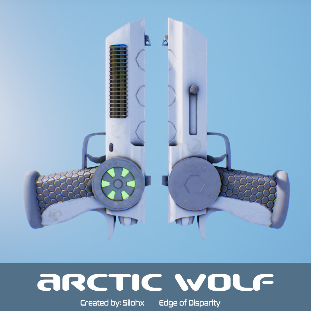 ArtStation - Arctic Wolf Weapon Concept
