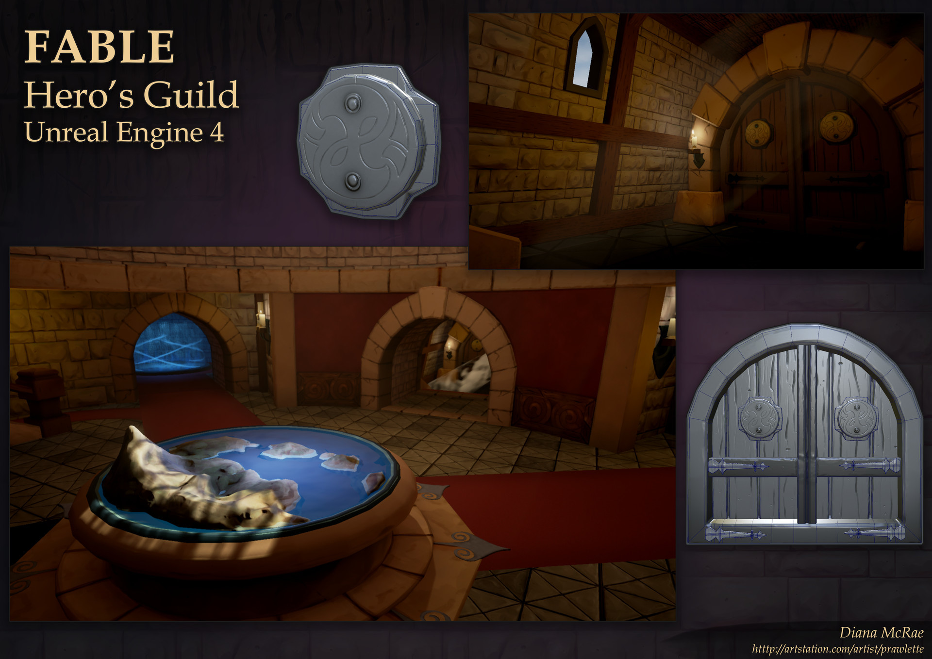 ArtStation - Fable - Hero's Guild Remake