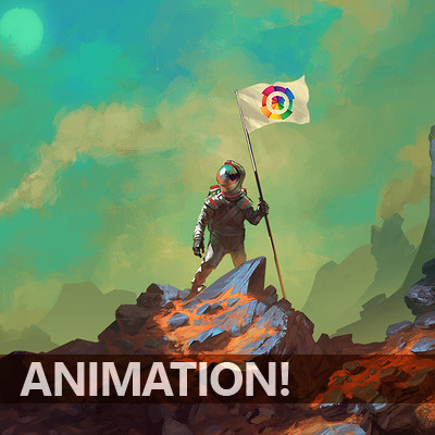 ArtStation - Website intro animation for HUEMOR