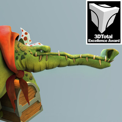 ArtStation - Pirate Croc