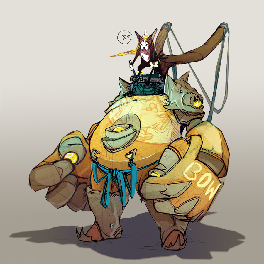 ArtStation - Dog Mech