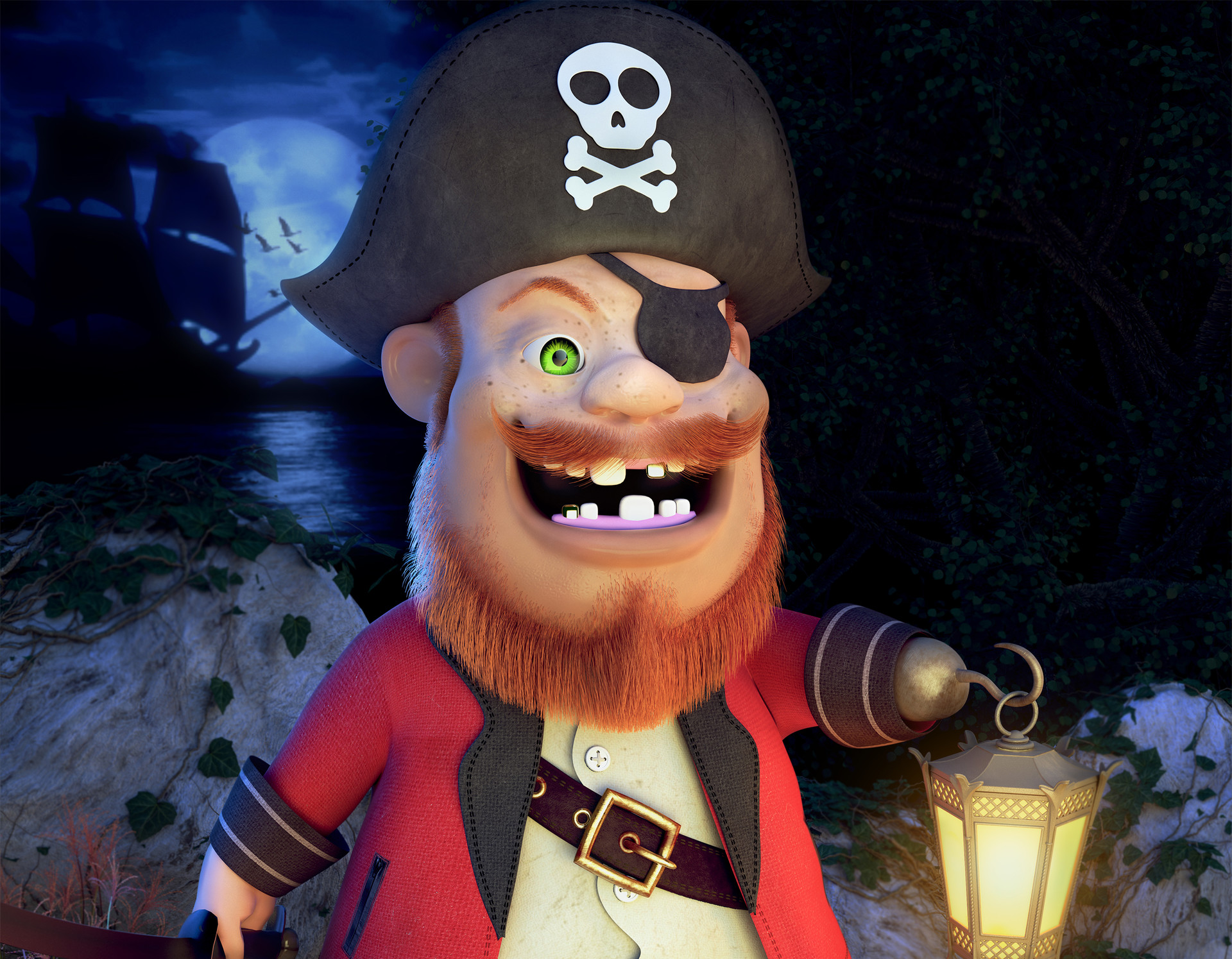 ArtStation - Captain Redbeard