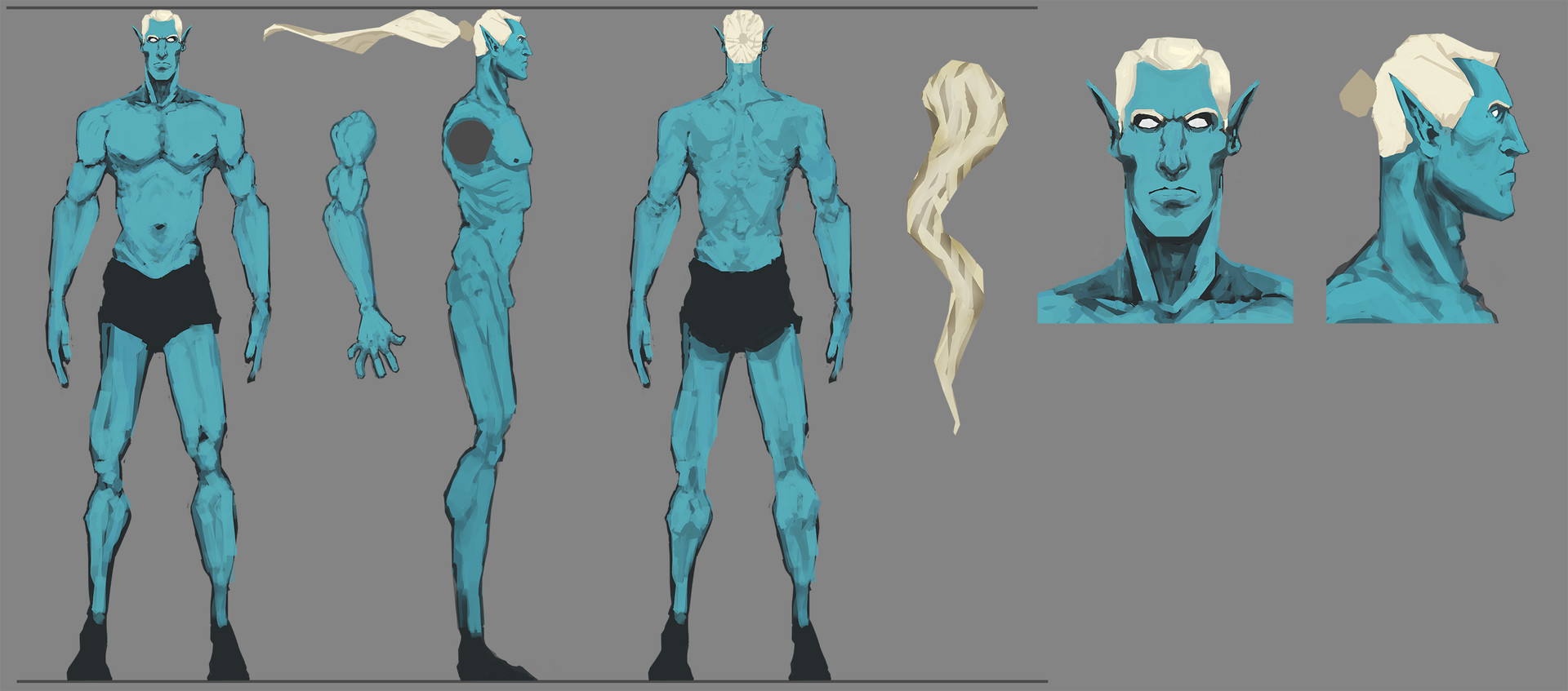 ArtStation - Elf Character Concepts