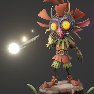 ArtStation - Skull Kid