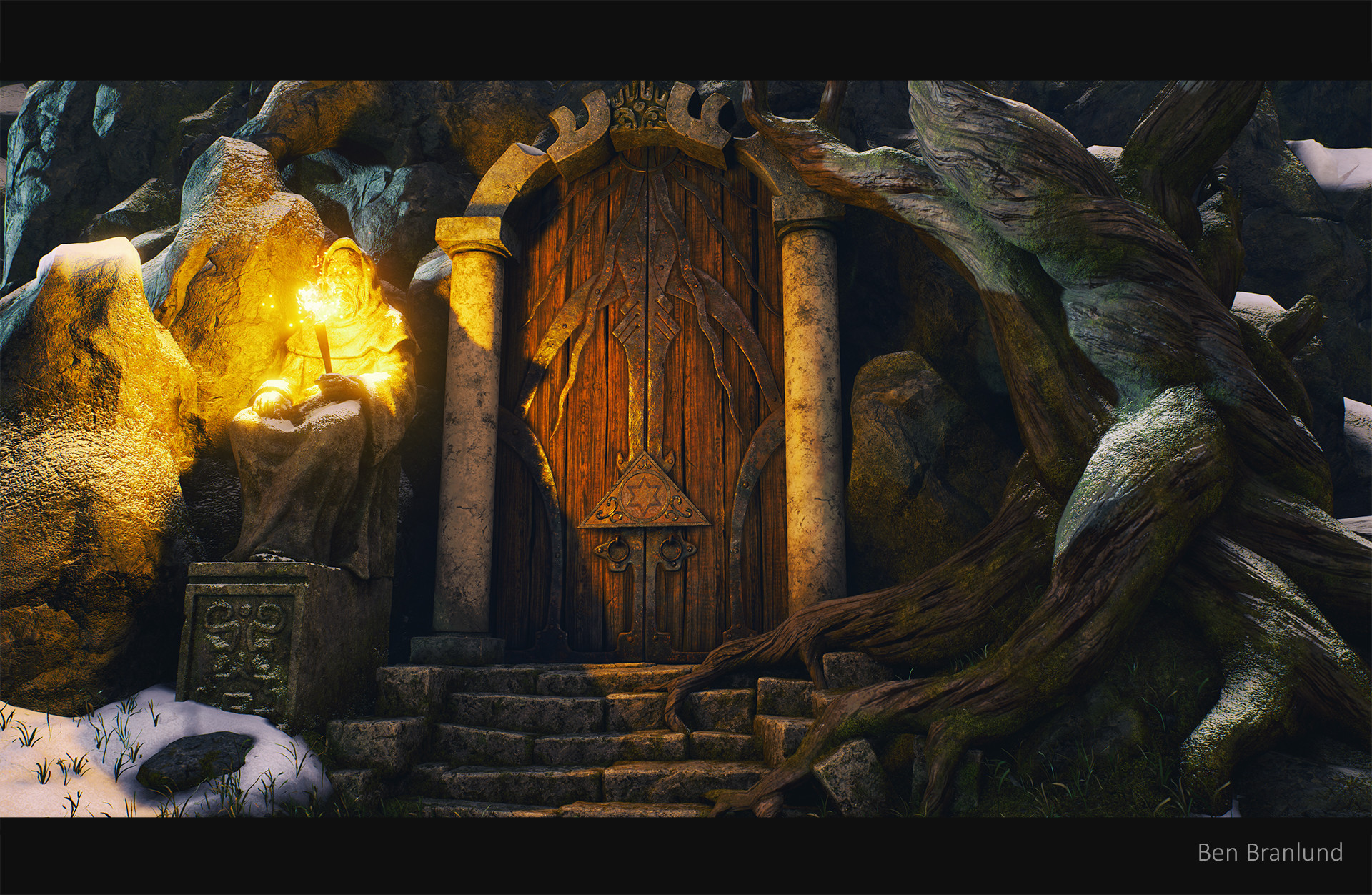 ArtStation - Medieval Gate