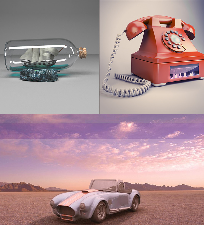 ArtStation - Old Renders