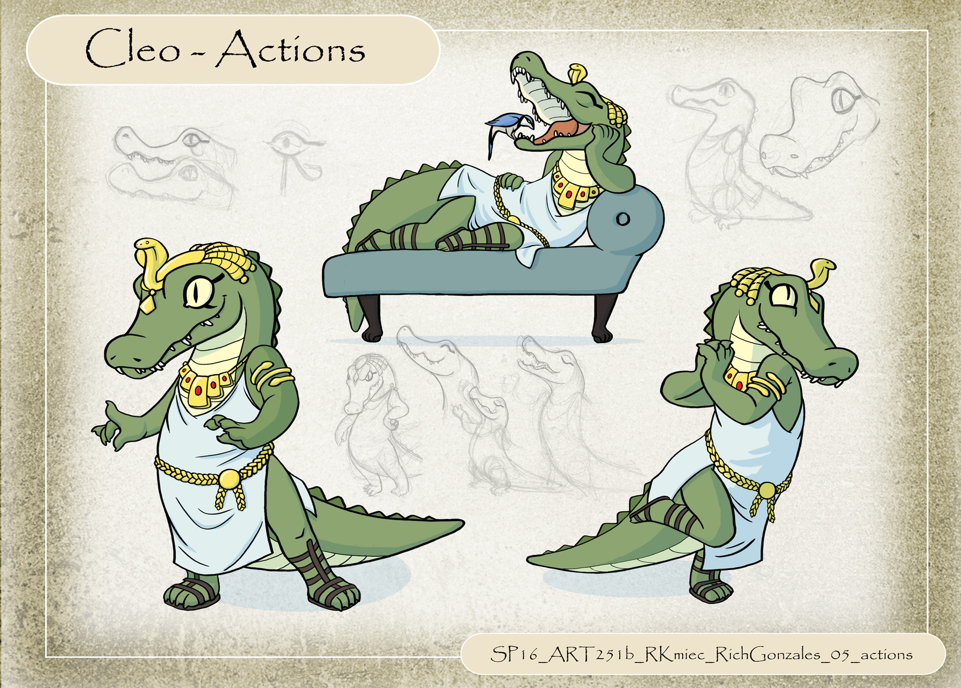 ArtStation - Cleo - character design