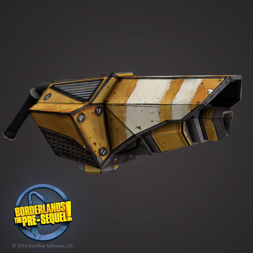 ArtStation - Borderlands: The Pre-Sequel - Turret
