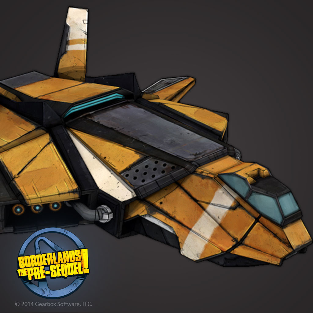 ArtStation - Borderlands: The Pre-Sequel - Drop Ship