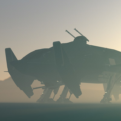 ArtStation - Star Citizen Retaliator (Fan art)