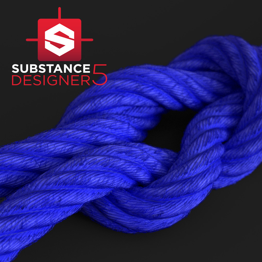 ArtStation - Rope Material - Substance Designer