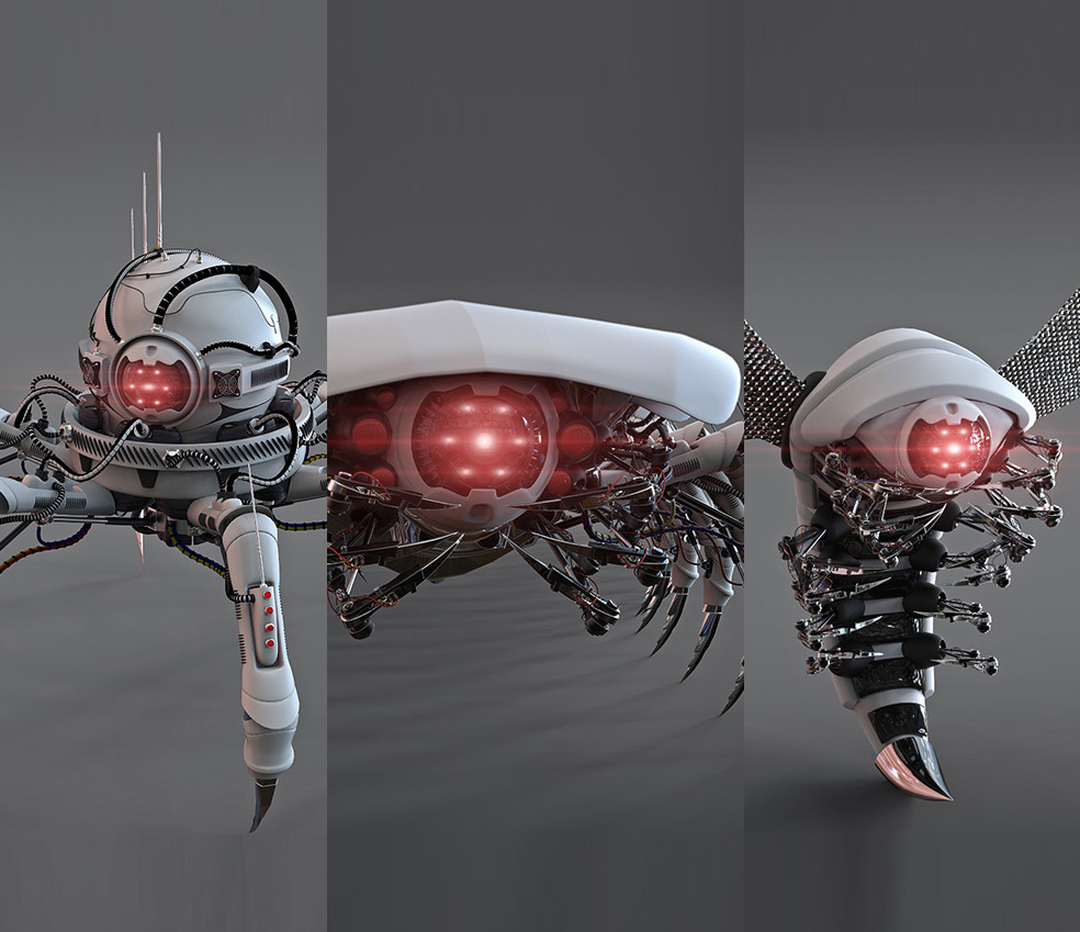 ArtStation - Mechanical Insects