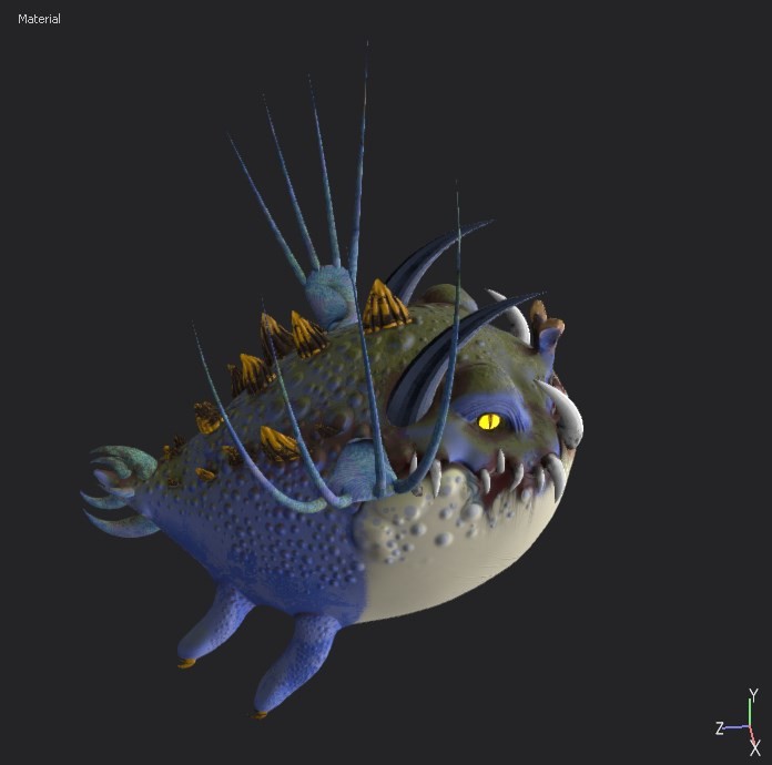 ArtStation - Night Hunter (Work in Progress)