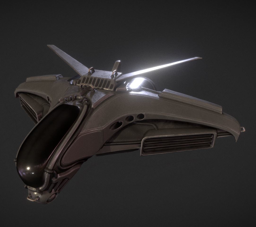 ArtStation - Intergalactic Spaceship