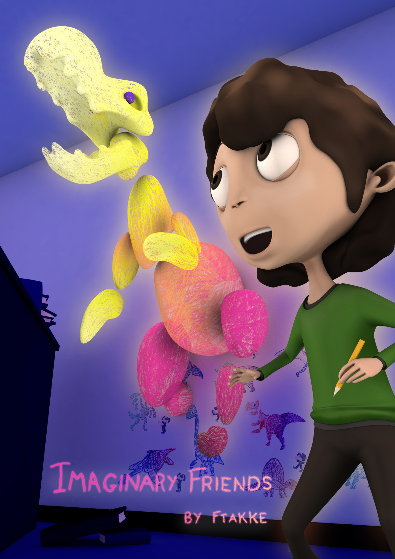 ArtStation - Imaginary Friends | Student shortfilm