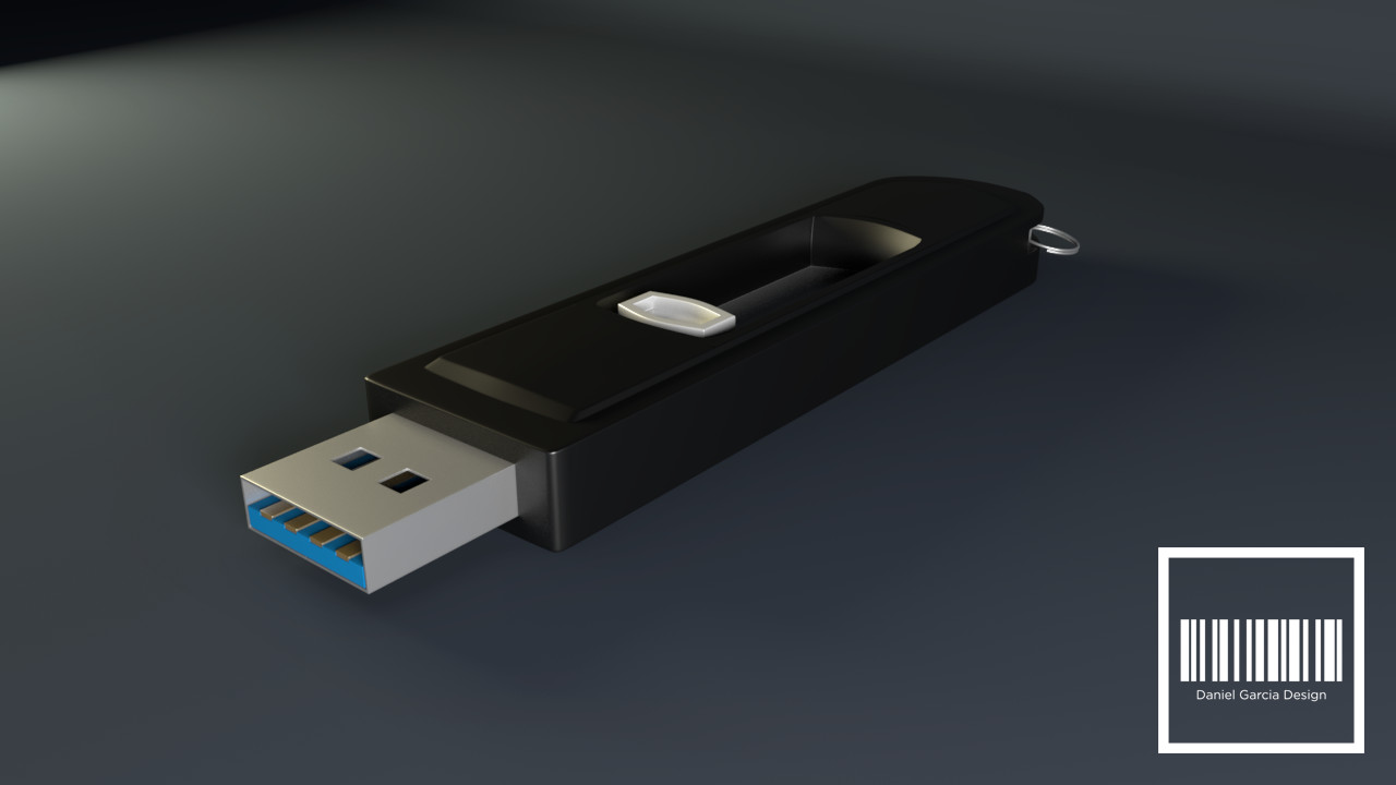 ArtStation - Usb Drive Asset