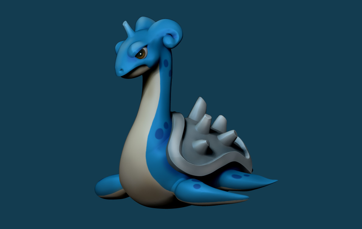 ArtStation - Lapras Model