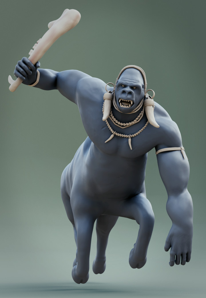 ArtStation - Centaur concept and sculpt