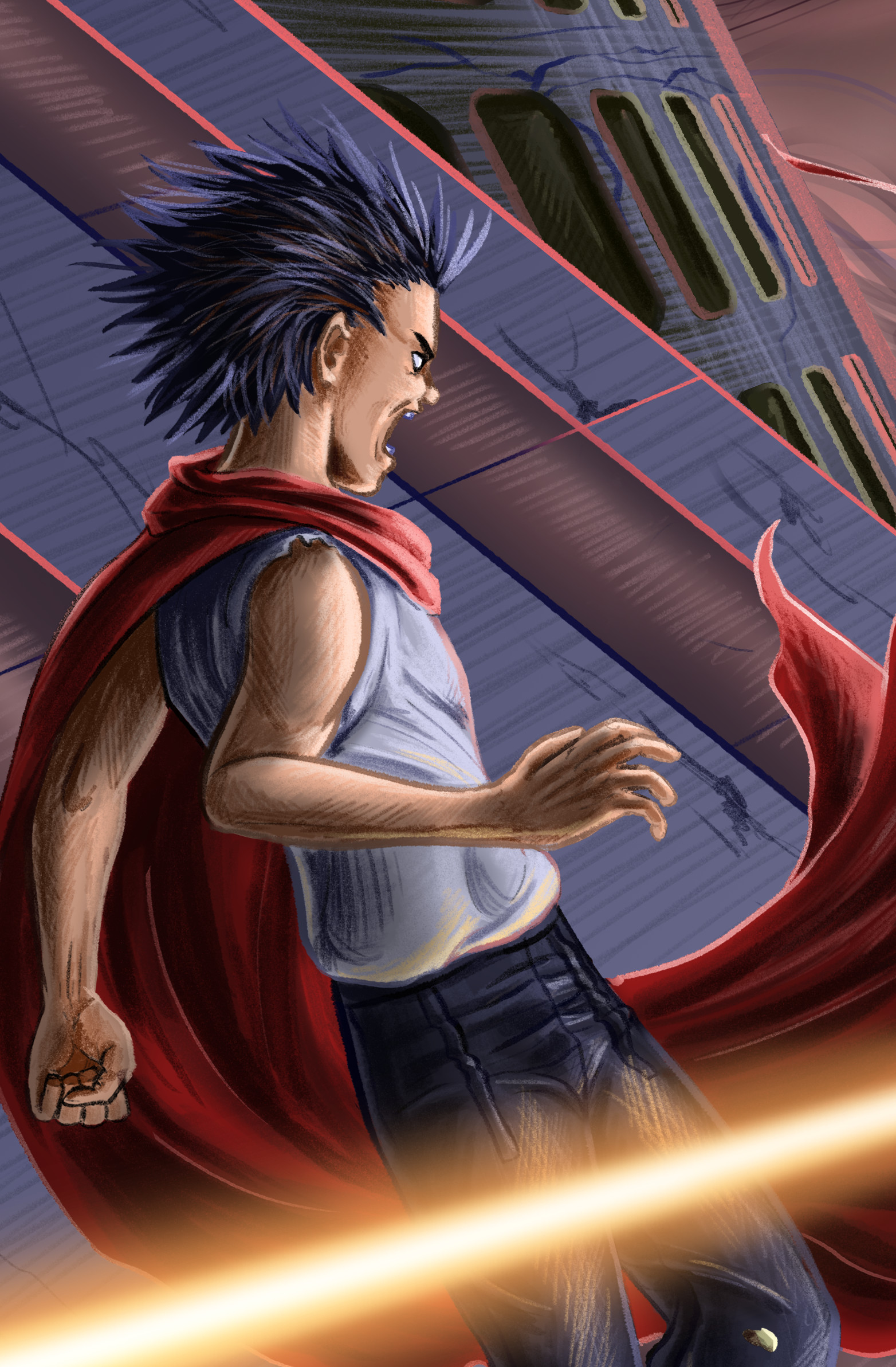 ArtStation - Friendly Competition In Neo-Tokyo