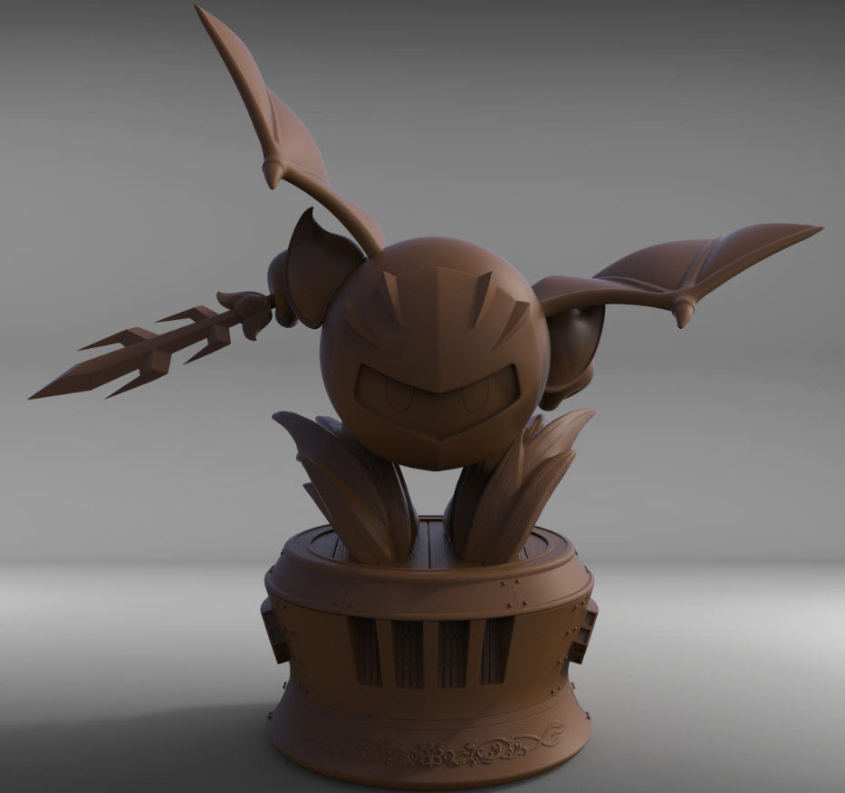 ArtStation - Meta Knight for 3D Printing