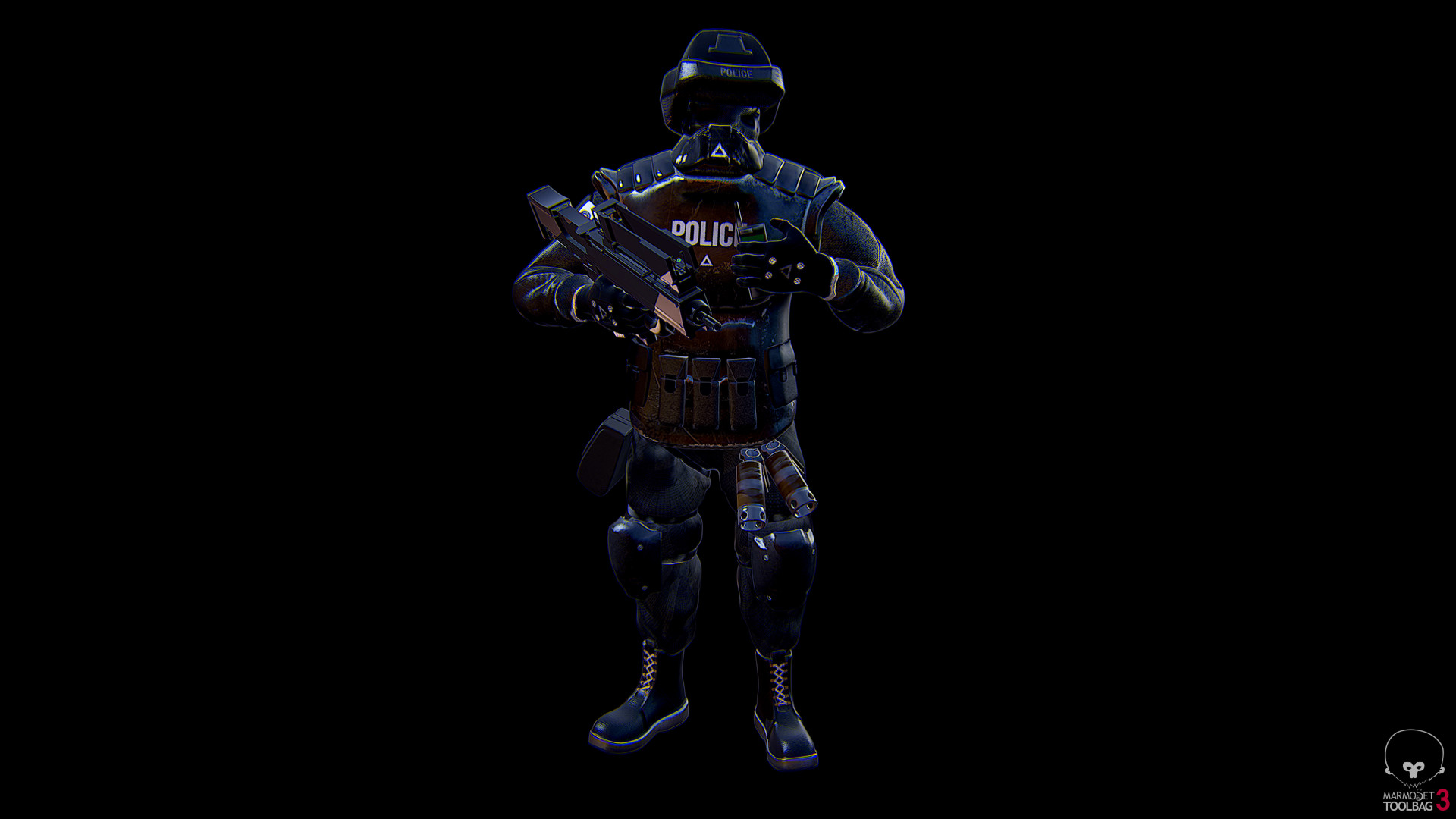 ArtStation - Riot Cop 204X 💀