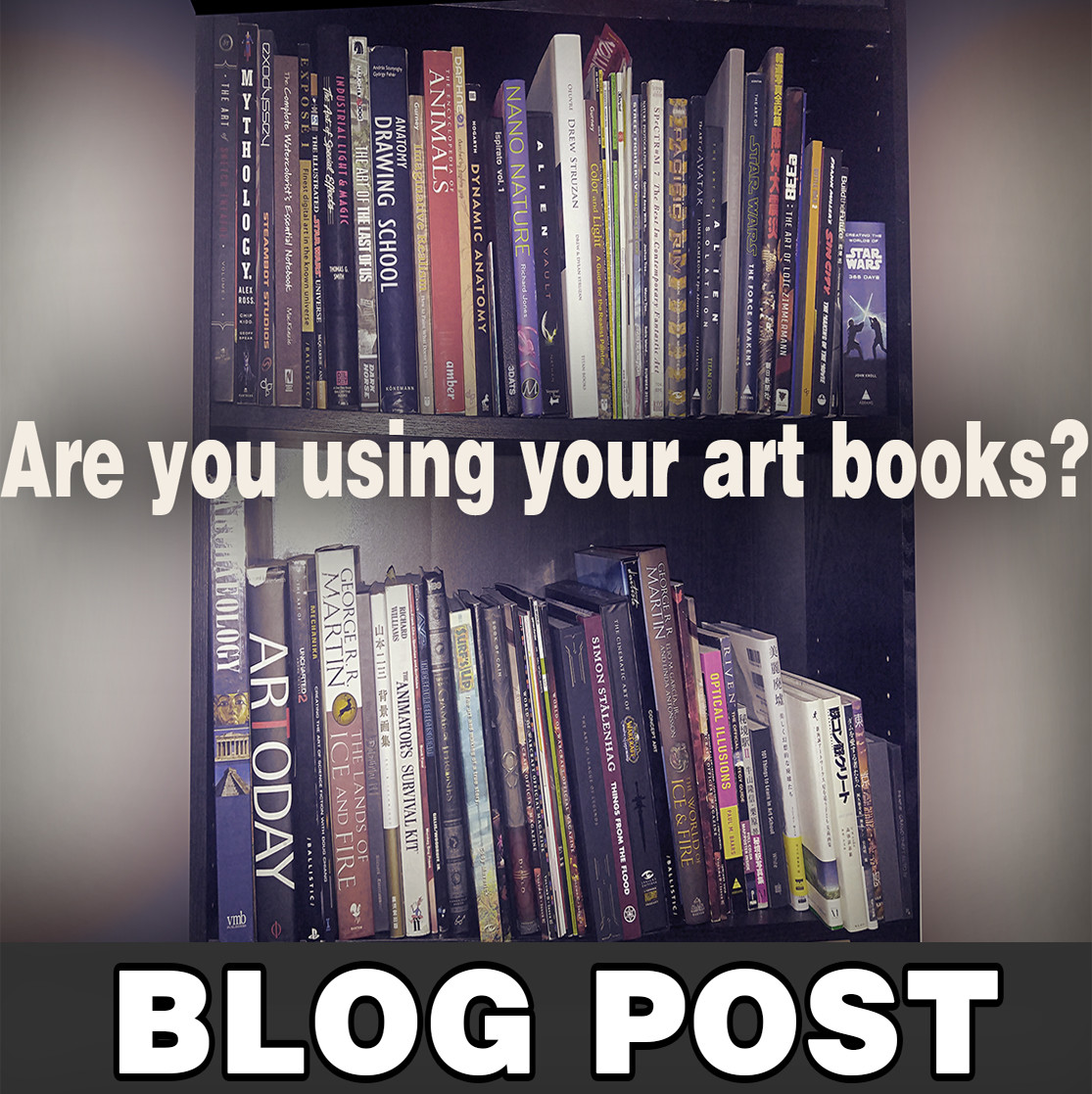 ArtStation - Are you using your art books? Part 01