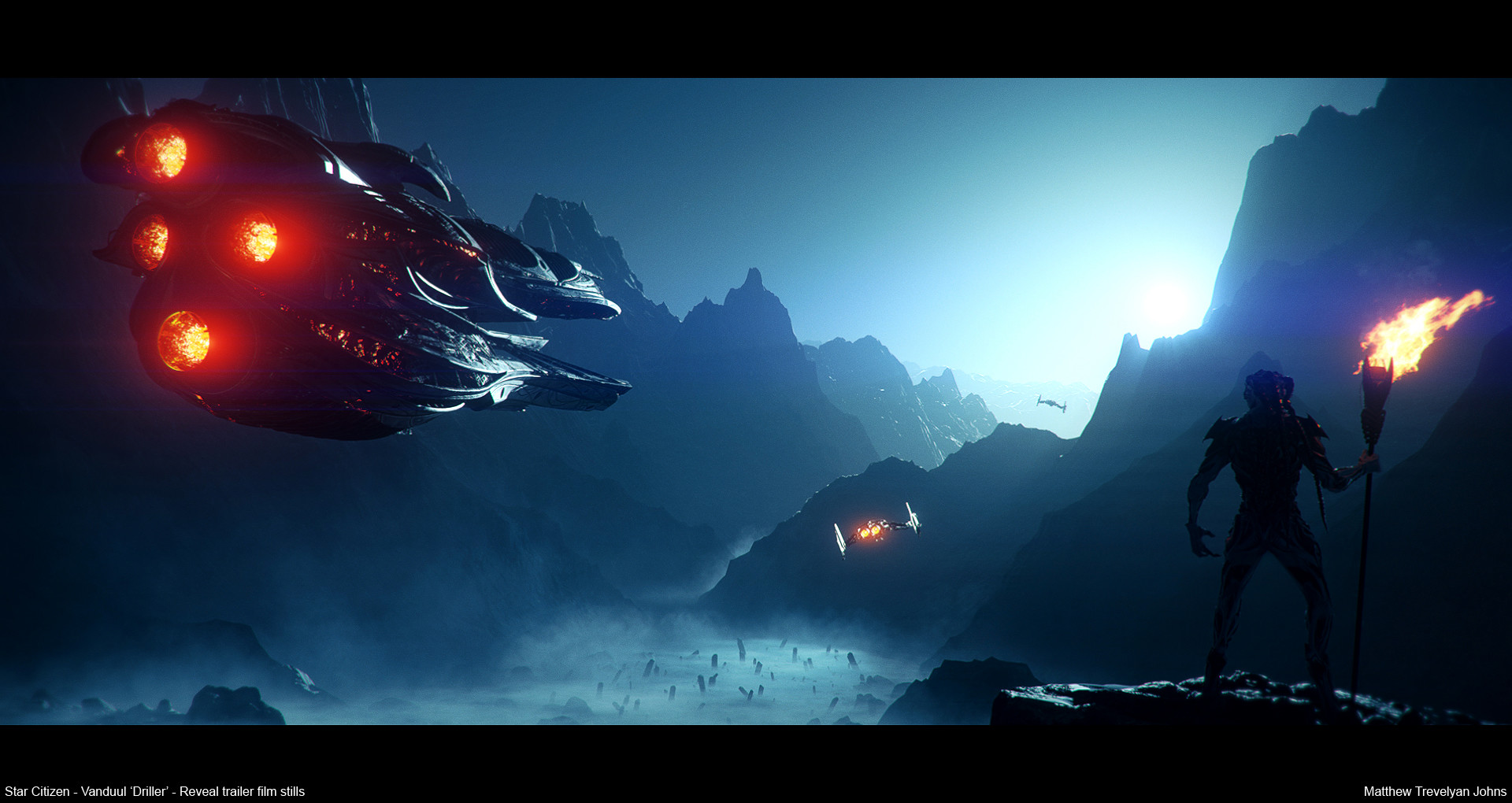 ArtStation - Star Citizen...The Vanduul Driller: Teaser trailer