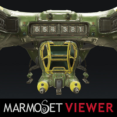 ArtStation - Gunship 04