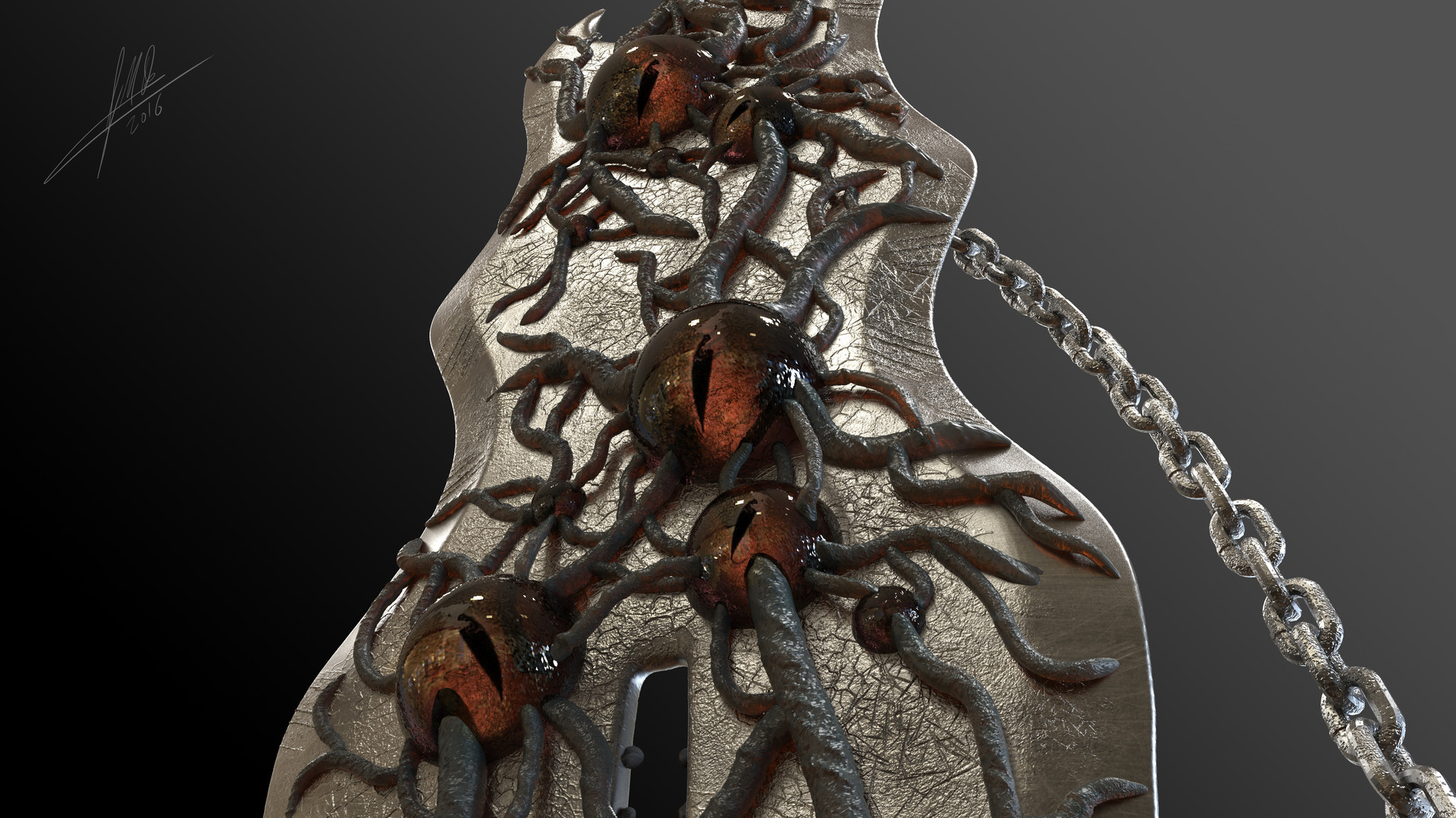 ArtStation - Demonic Sword