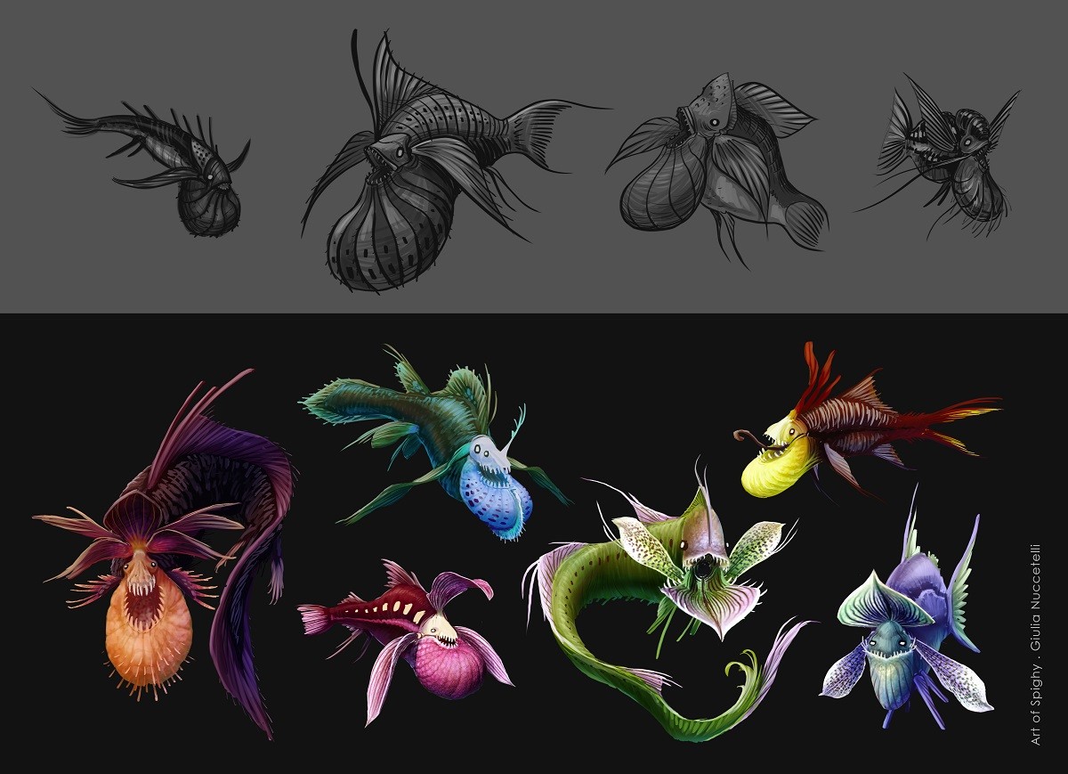 ArtStation - Plant - Creature study 01