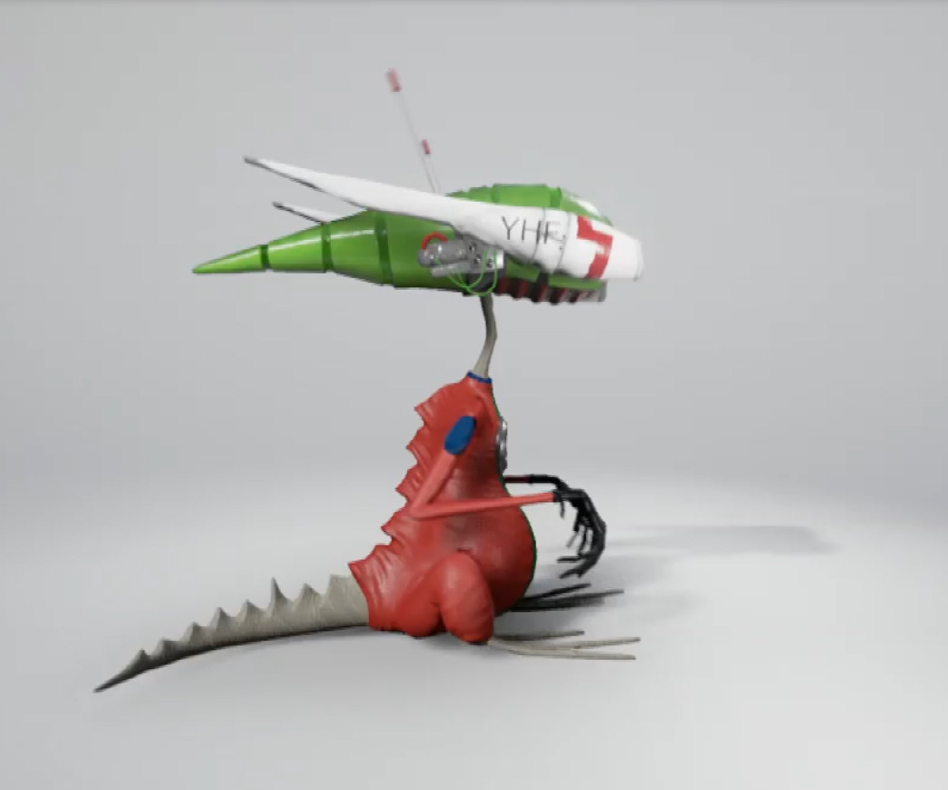 ArtStation - Alien_walk_cycle