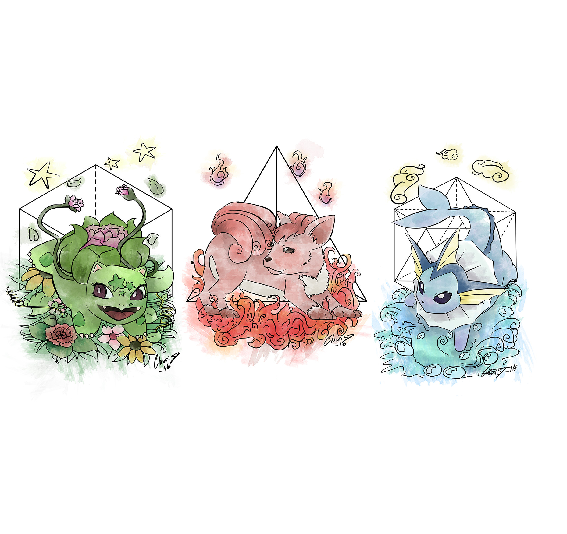 ArtStation - Pokémon Elements