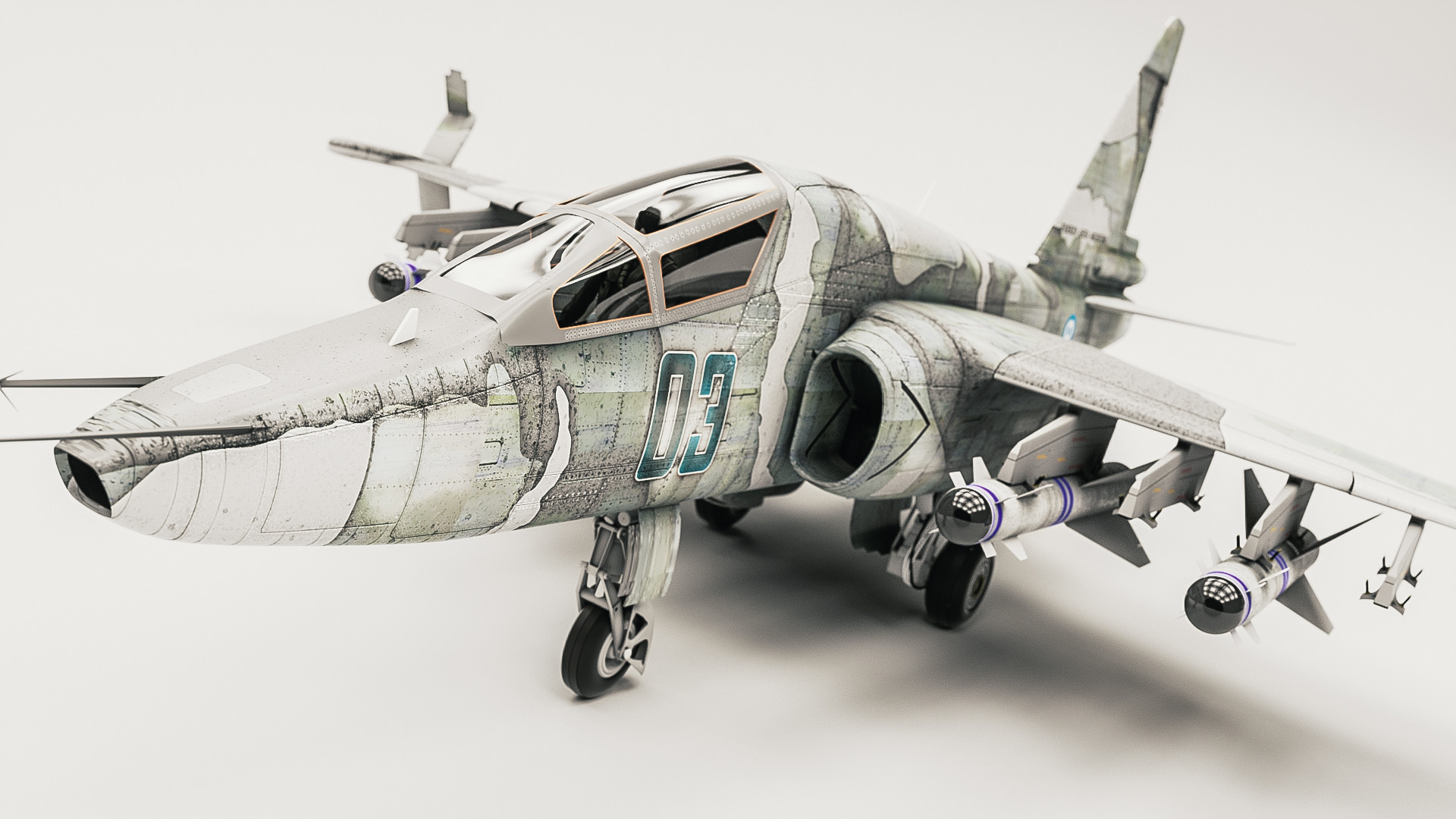 ArtStation - Su-39 Frogfoot