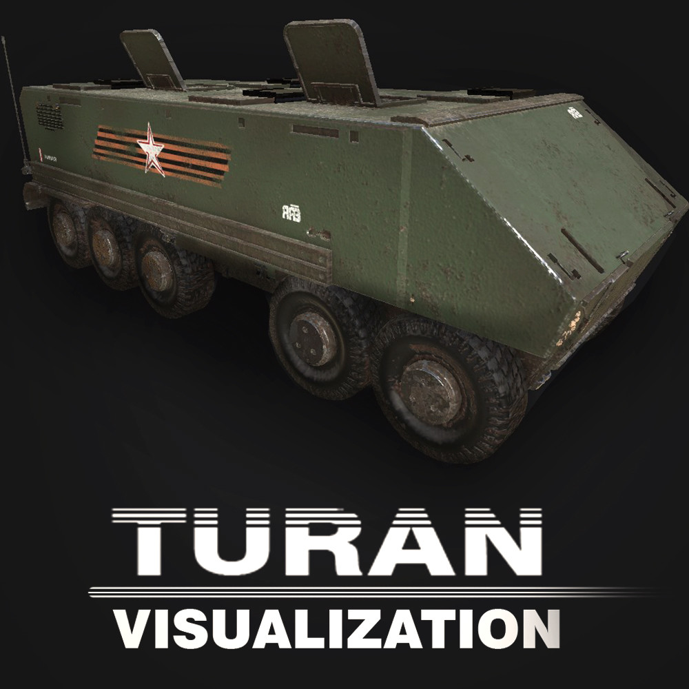 ArtStation - Turan Armored Vehicle | Vizualization