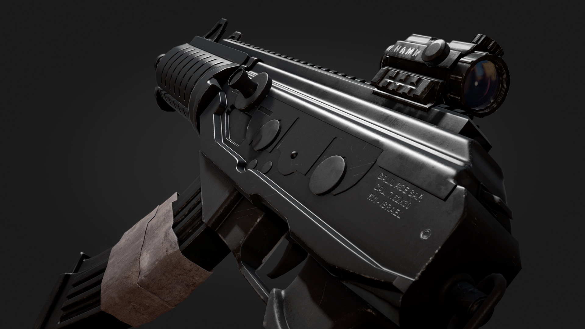 ArtStation - Galil Ace Pistol