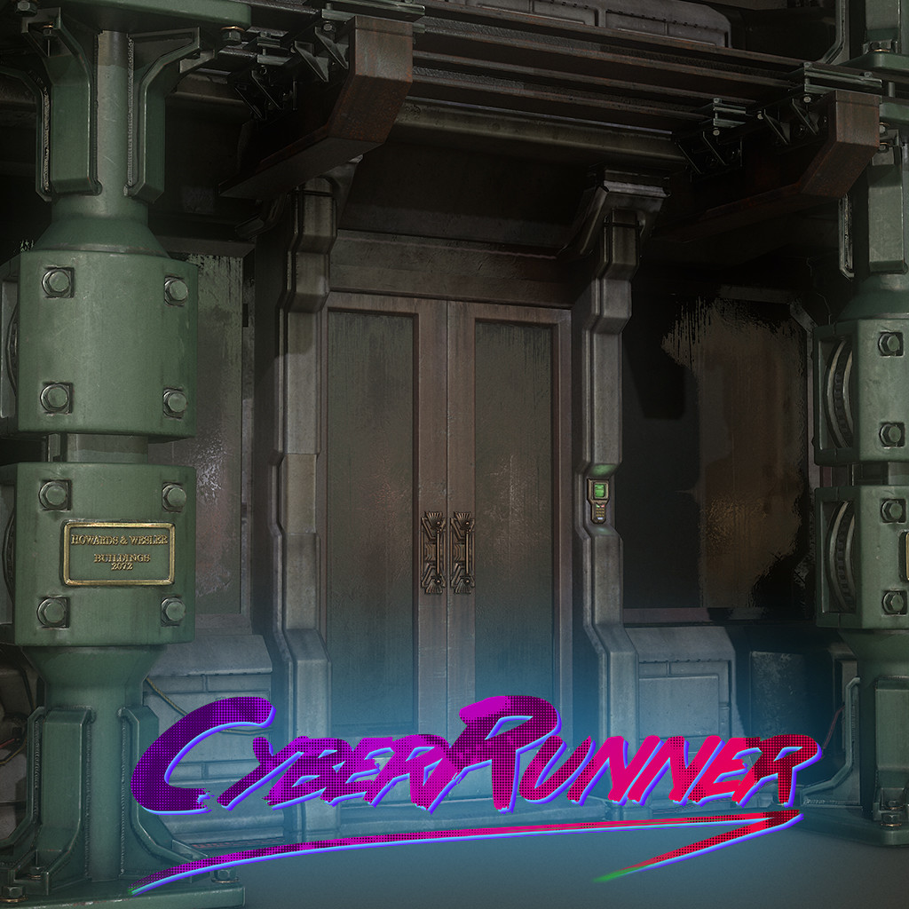 ArtStation - CyberRunner Asset Renders