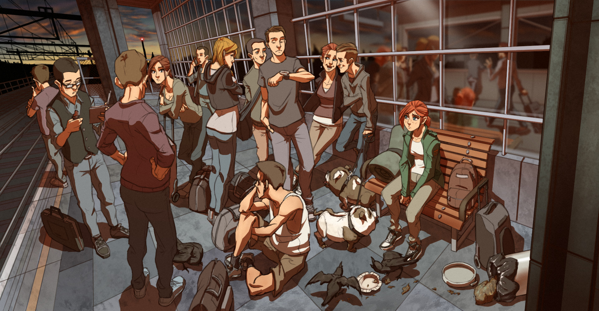 ArtStation - Trainstation