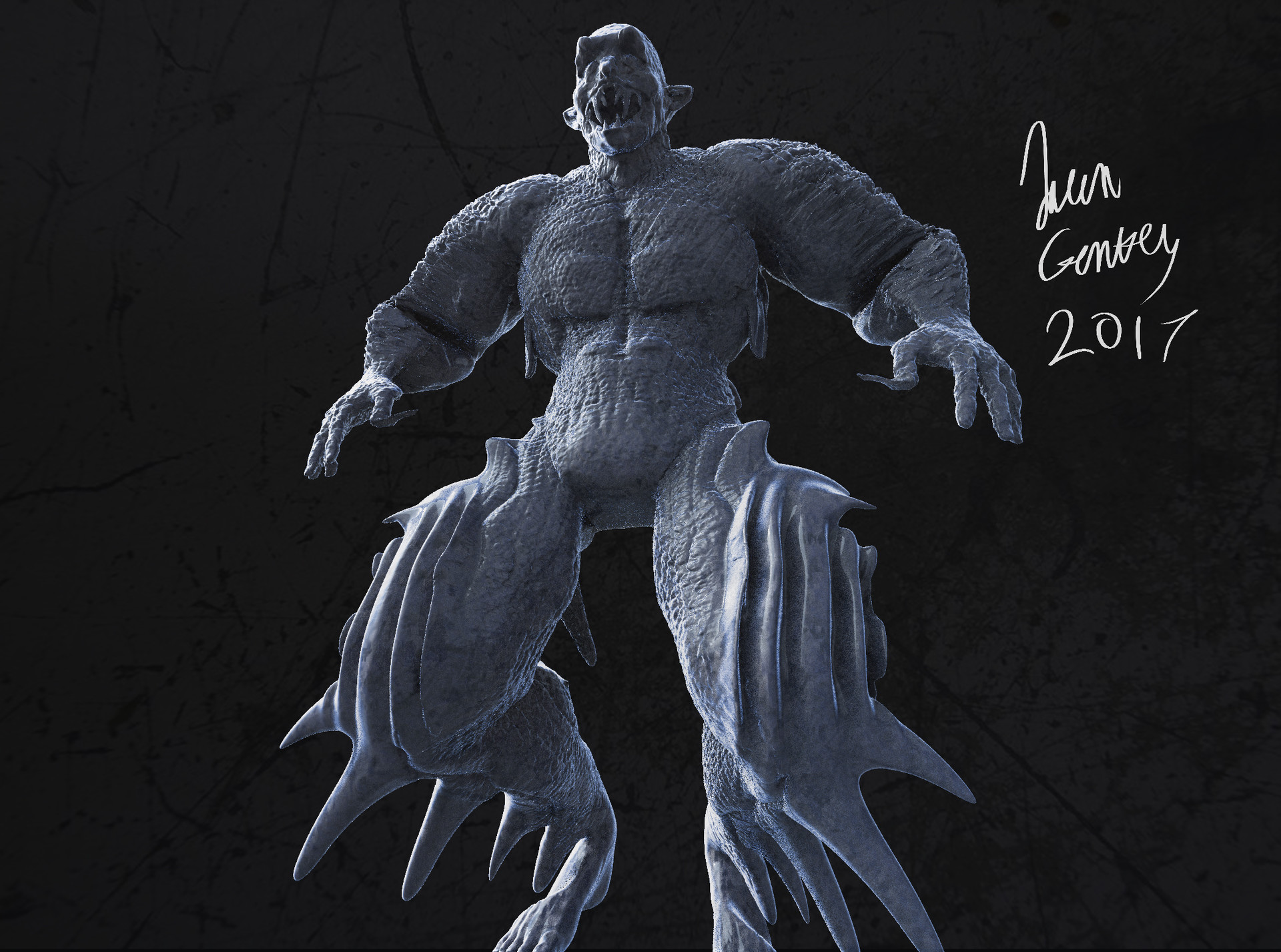 ArtStation - Rock Creature