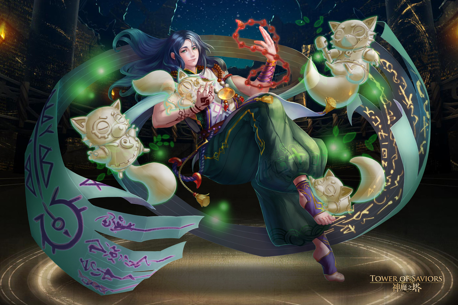 ArtStation - Chain of Charmed Beads - Izanagi